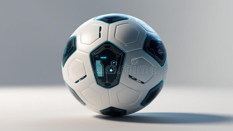 A Photo of an Innovative Soccer Ball Designed Using Artificial ...