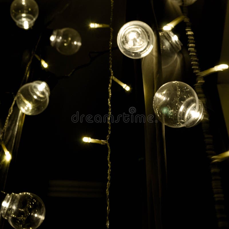 Photo of the Interior with a Lamp or Lamp Close-up. Stock Photo - Image ...
