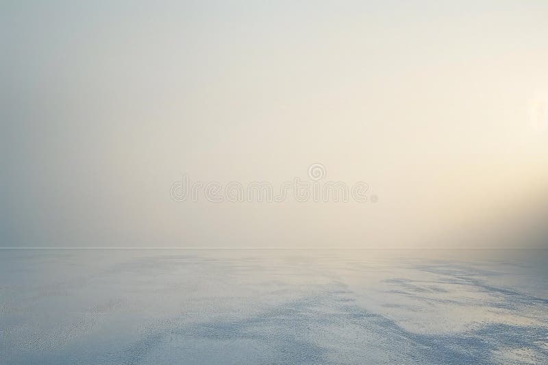 A Photo of a Large Smooth White Wall with a Subtle Gradient and Light ...