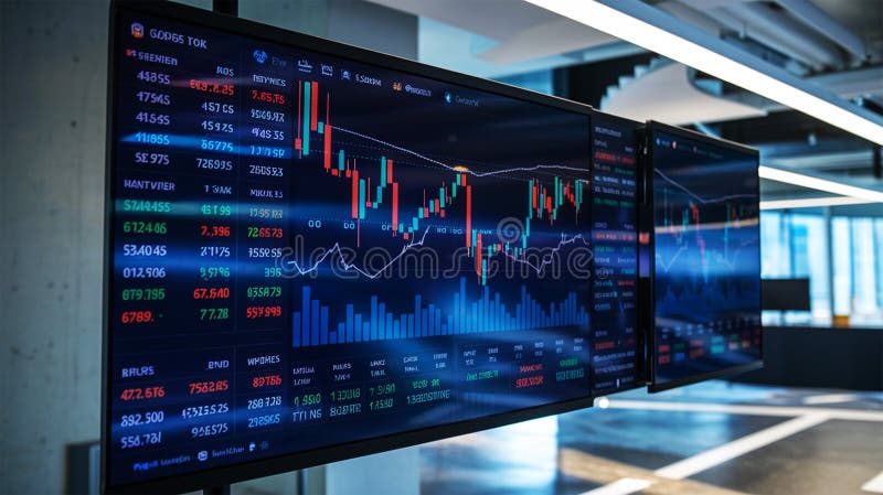 A Photo of a Large Ultra-realistic Smart Screen with High-resolution ...