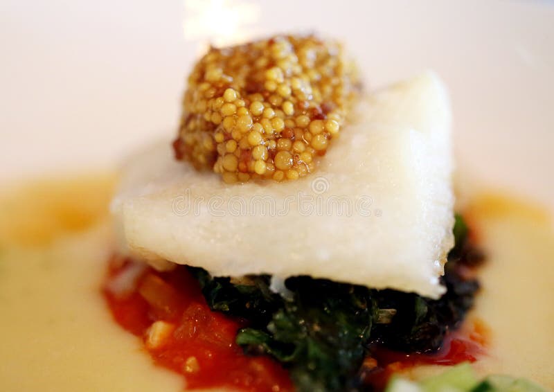 Photo Large White Fish Dish Stock Photo - Image of cook, european ...