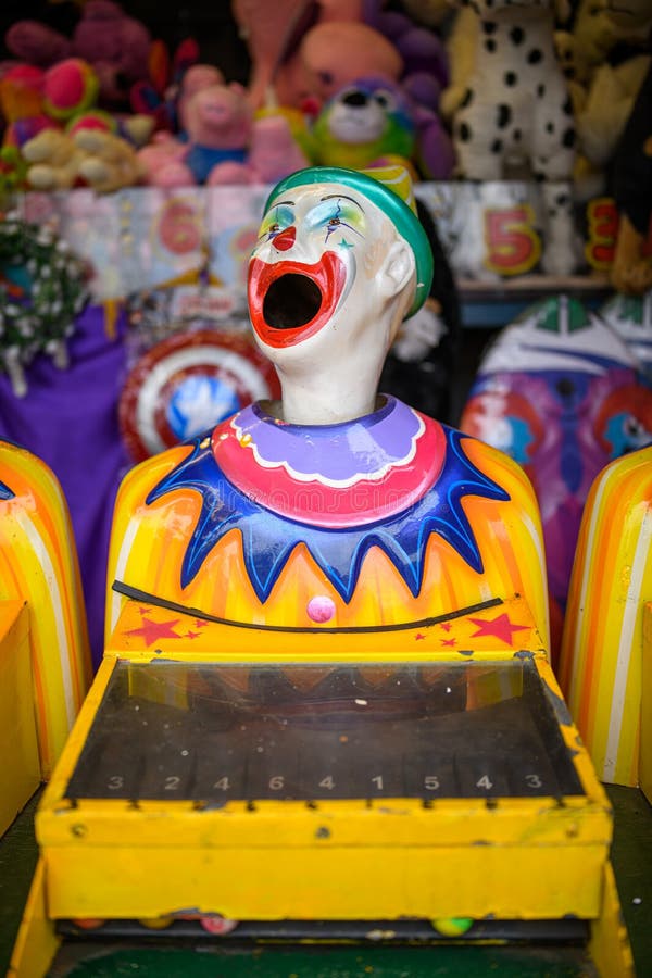 Photo of a Laughing Clown Face Stock Image - Image of circus, bright ...