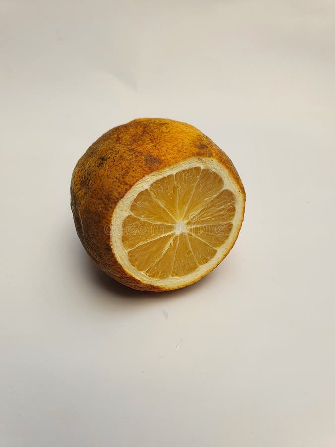 Photo of a Lemon that is Ripe and almost Rotten Stock Photo - Image of ...