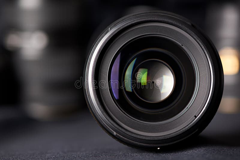 Wide angle lens front stock photo. Image of copy, modern - 12551494