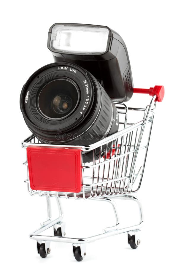 Shoping Cart stock photo. Image of price, hypermarket - 22568342