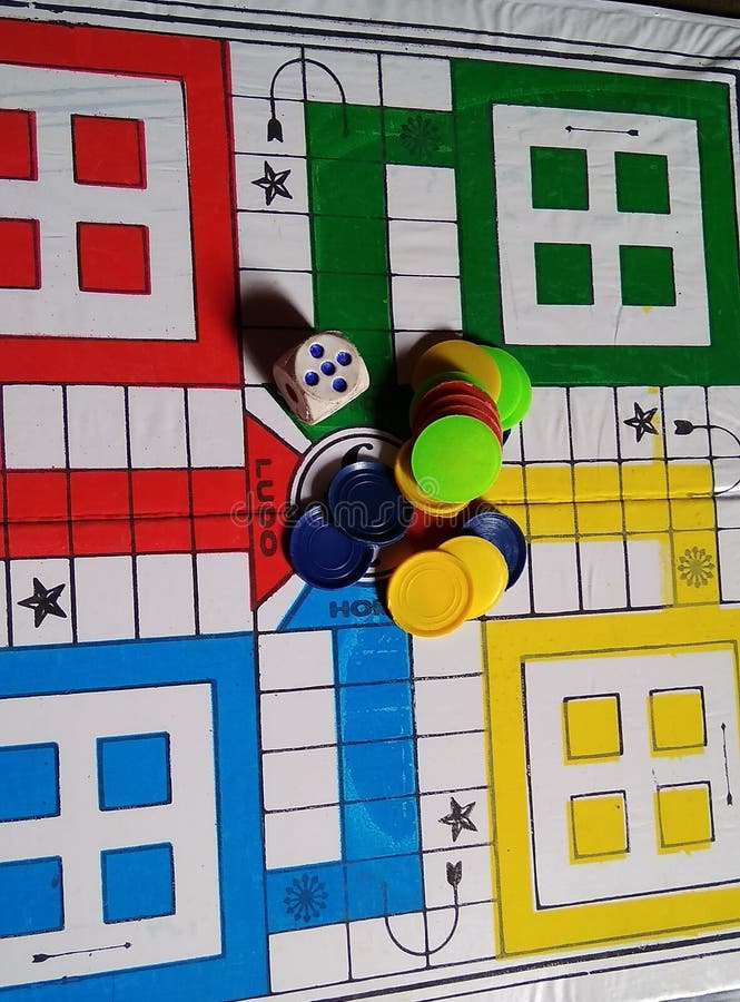 Photo of Lodu Bord Playing for All Editorial Photo - Image of lodu ...