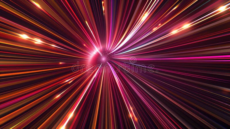 A Photo of a Long Exposure Light Trail in a Dark Environment, Great for ...