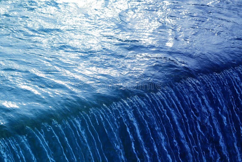 Photo of Macro of Blue Water Flow Stock Image - Image of freezer, macro ...