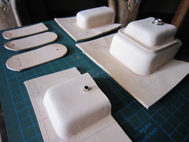 Wet forming leather 03 stock image. Image of tanned - 106528341