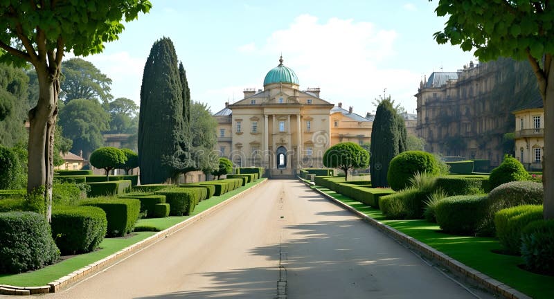 Ai Generated a Majestic Building with a Magnificent Dome Structure ...