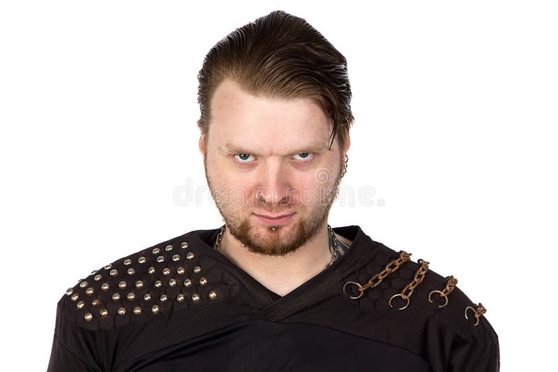 Photo of the Man with Stern Look Stock Photo - Image of caucasian ...