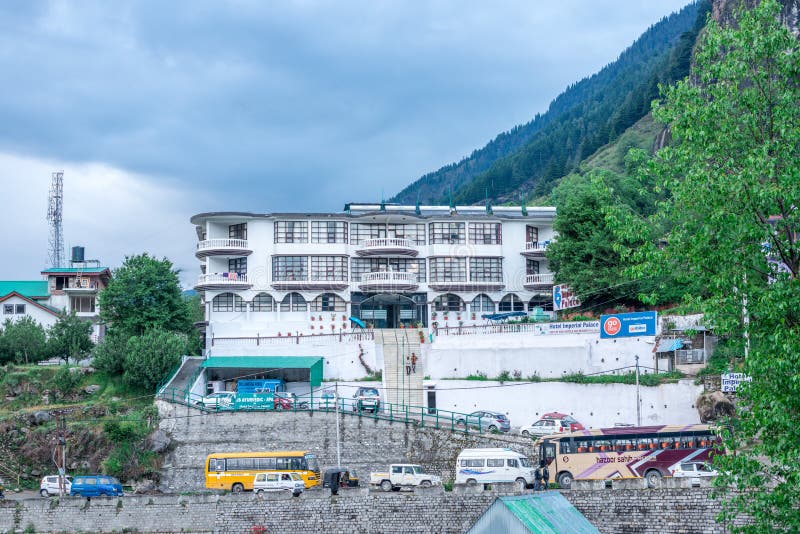 Photo of Manali City in Himachal Editorial Stock Photo - Image of wood ...