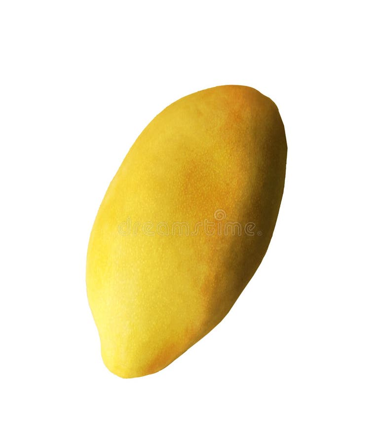 Photo Mango on a White Background, Isolate, Cut Stock Photo - Image of ...