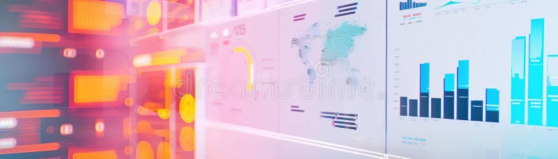 Photo of a Marketing Dashboard with AI Analytics on a White Background ...