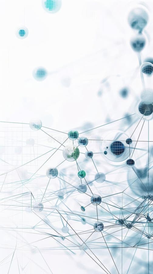 Photo of a Marketing Presentation with AI Graphics on a White ...