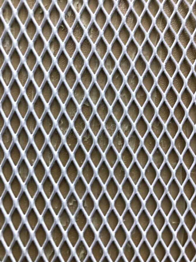 Photo Metal Grid with Small Cells Stock Image - Image of house ...