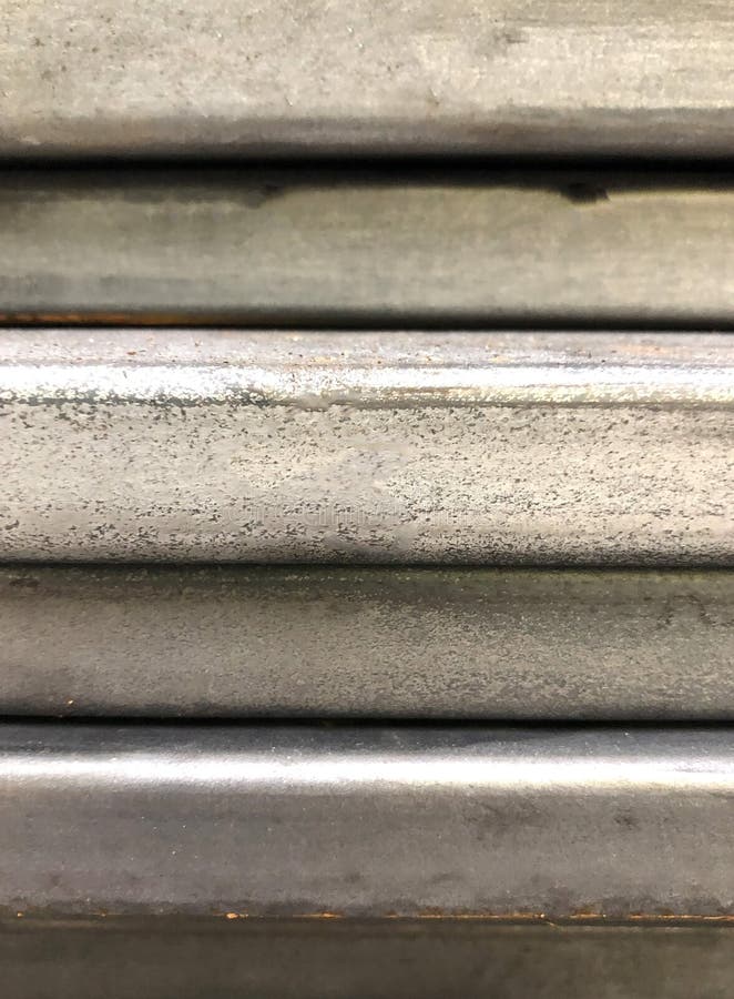 Photo of the Metal Square Profile Stock Image - Image of pipeline ...