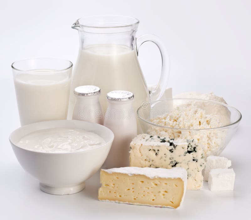 Photo of milk products. stock photo. Image of ingredient - 17497494