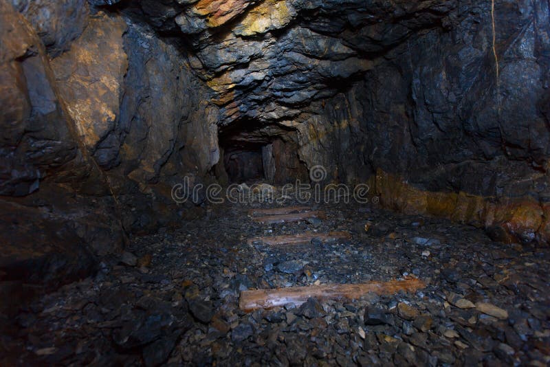 Extraction of Coal by the Open Method Stock Image - Image of excavation ...