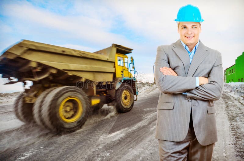 Mining engineer stock photo. Image of machinery, coal - 43110730