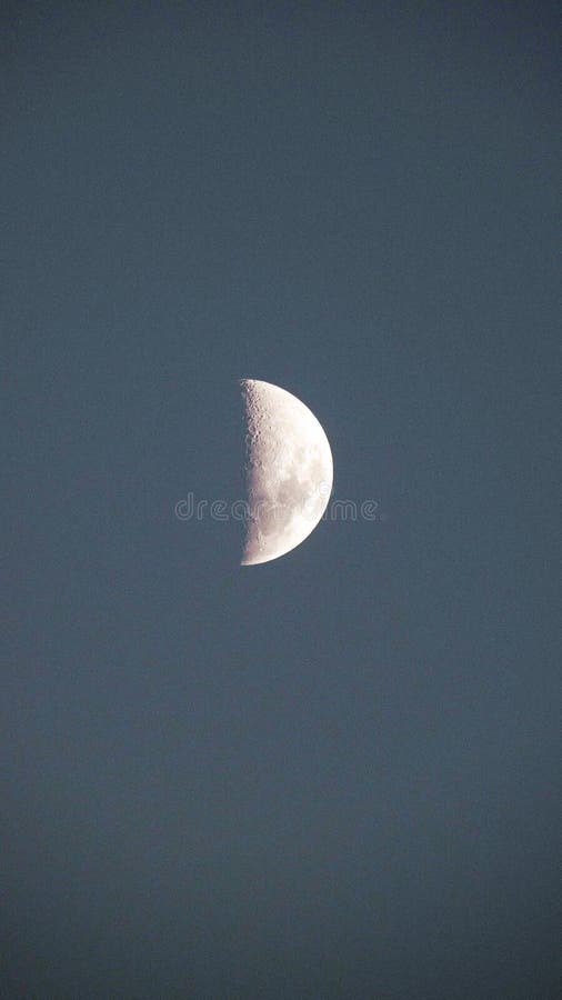 Moon in the night sky stock photo. Image of circle, line - 254462382