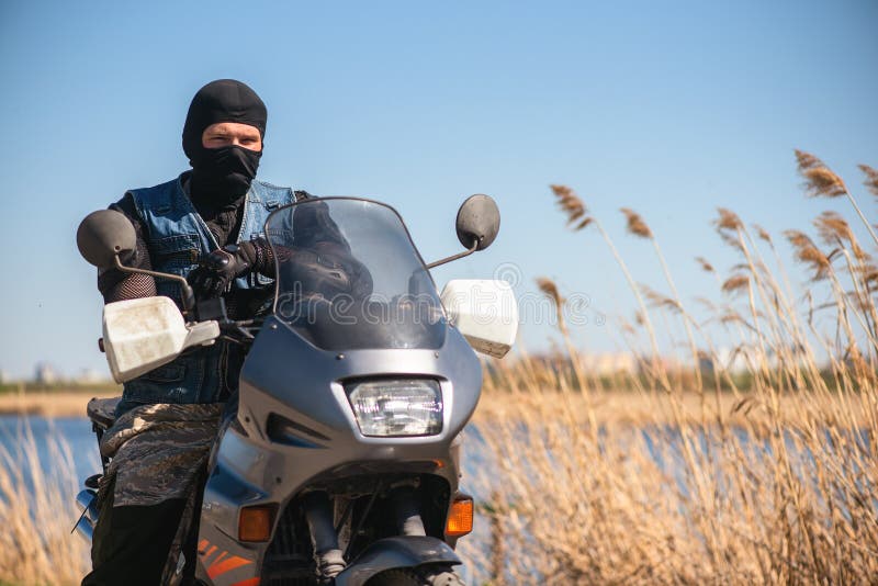 Photo stock photo. Image of road, race, motorcyclist - 194575528