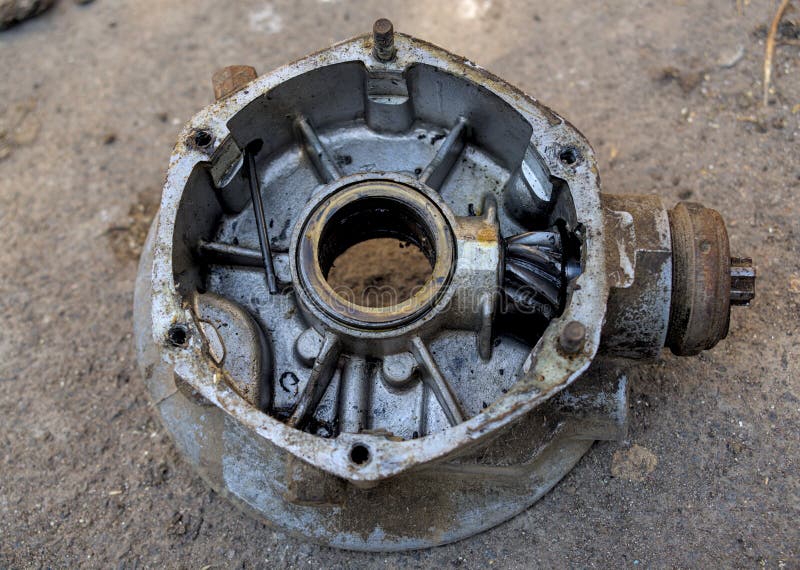 Photo of Motorcycle Rear Axle Housing Stock Image - Image of production ...