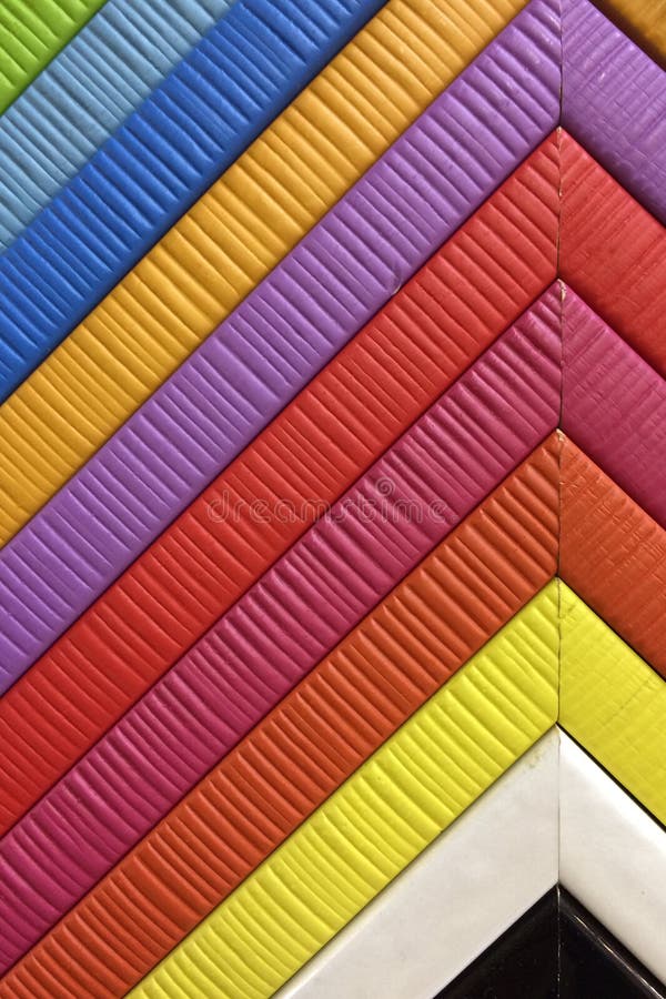 Photo of Multicolour Photo Frames Stock Photo - Image of mediumorchid ...