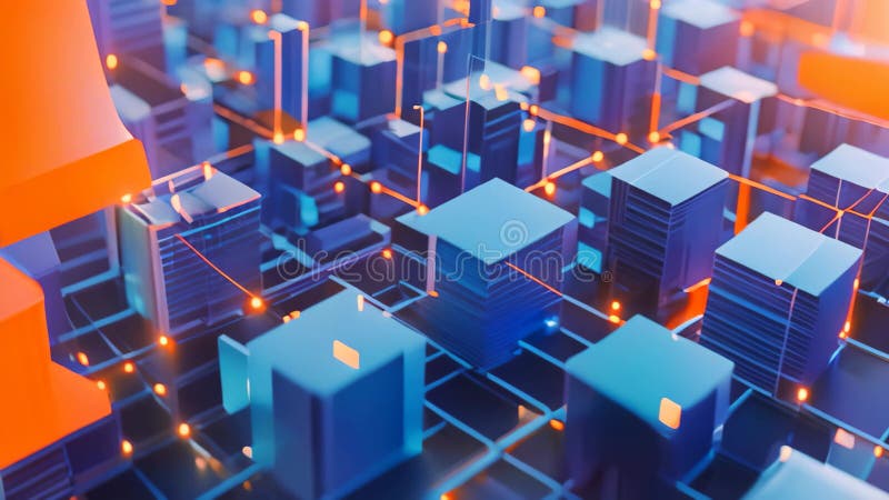 A Photo of a Multitude of Large Cubes Placed in the Middle of a Room ...