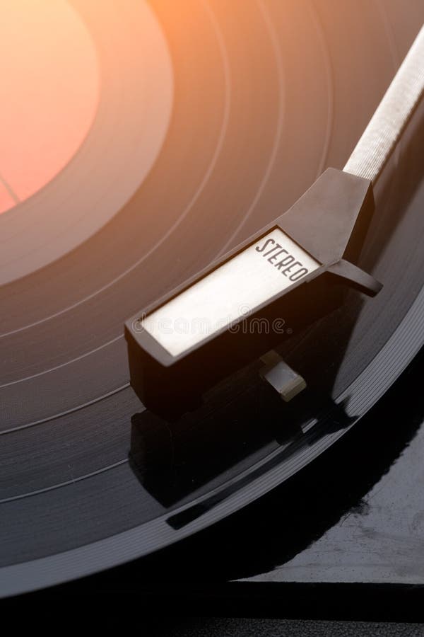 Photo of Music Vinyl Player Stock Photo - Image of groove, empty: 235991636