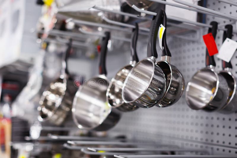 Photo of New Dishes in the Store Stock Photo - Image of dish, market ...