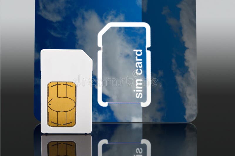 New cell phone sim card stock image. Image of telecommunication - 29768181