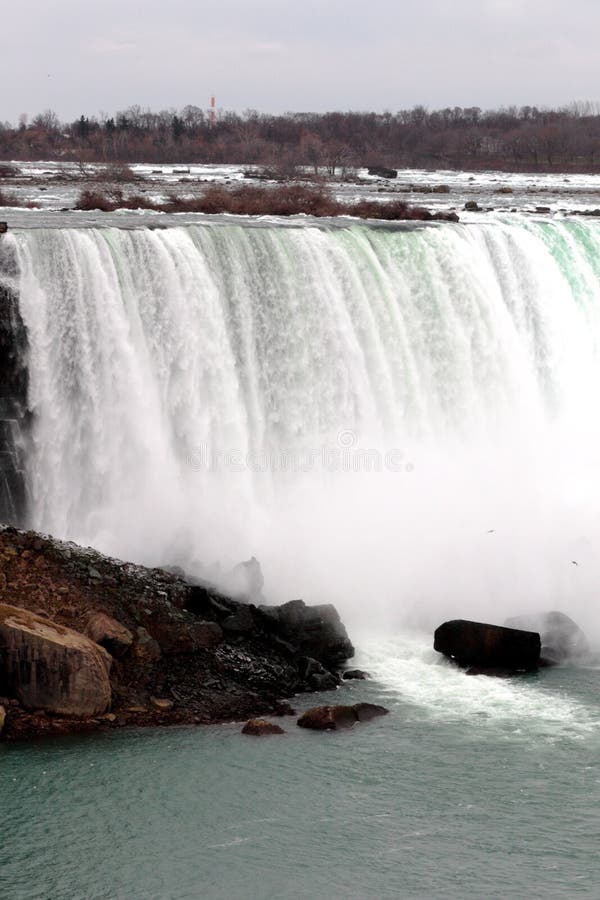 Photo of the Niagara Waterfall Stock Image - Image of amazing, huge ...
