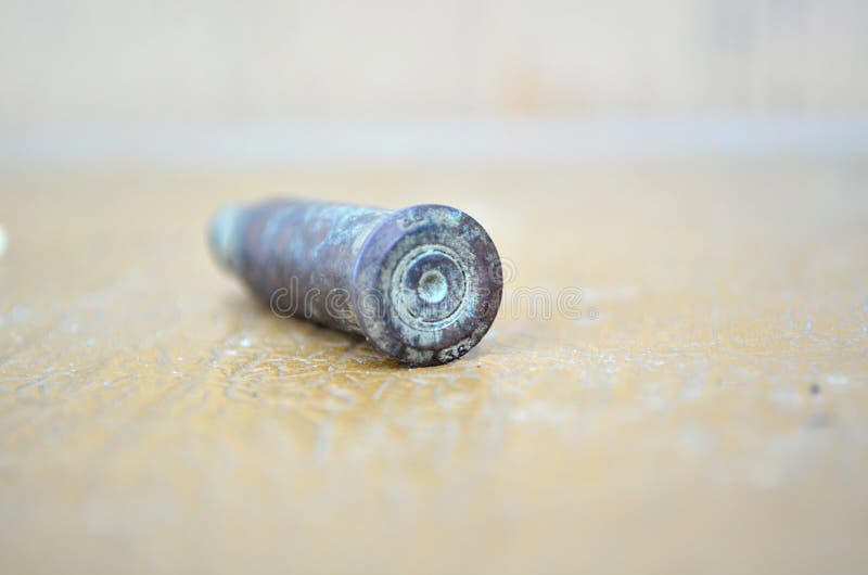 Photo of Old Bullet Shell 7.62 Stock Image - Image of ammo, pistol ...
