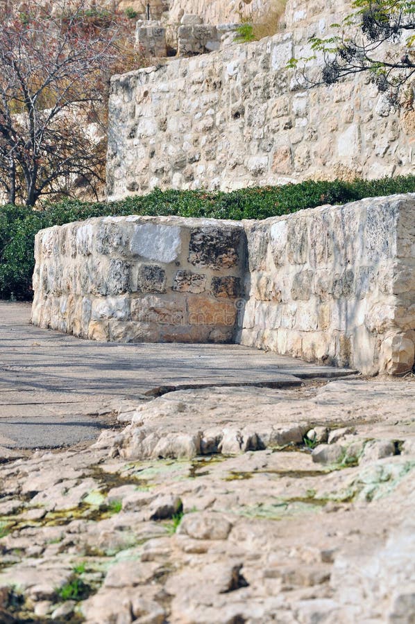 Old Jerusalem Temple Mount stock image. Image of park - 29825055