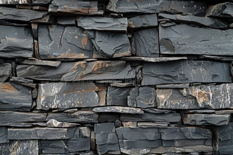 Photo of Old Grey Long Stone Wall. Background Texture for Backdrops or ...