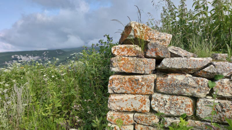 In the Photo, an Old Masonry Stone for Housing Stock Photo - Image of ...
