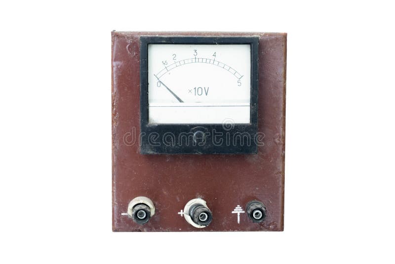 Photo stock image. Image of retro, vintage, voltmeter - 194575409
