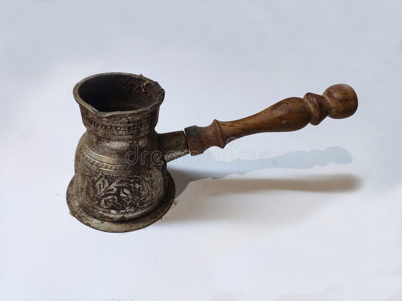 Photo of an Old Turkish Coffee Maker. Stock Image - Image of tasty ...
