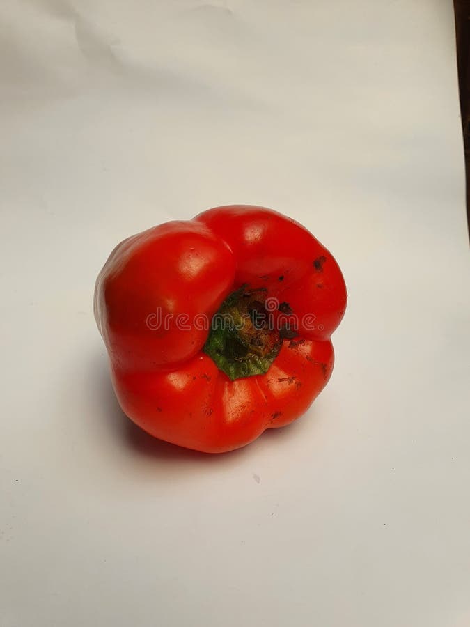Photo of One Rotten Red Bell Pepper Stock Image - Image of bell, petal ...