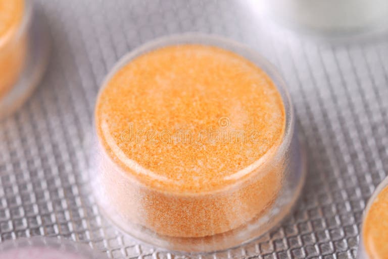 Photo of One Tablet in Packing Stock Image - Image of headache, dose ...