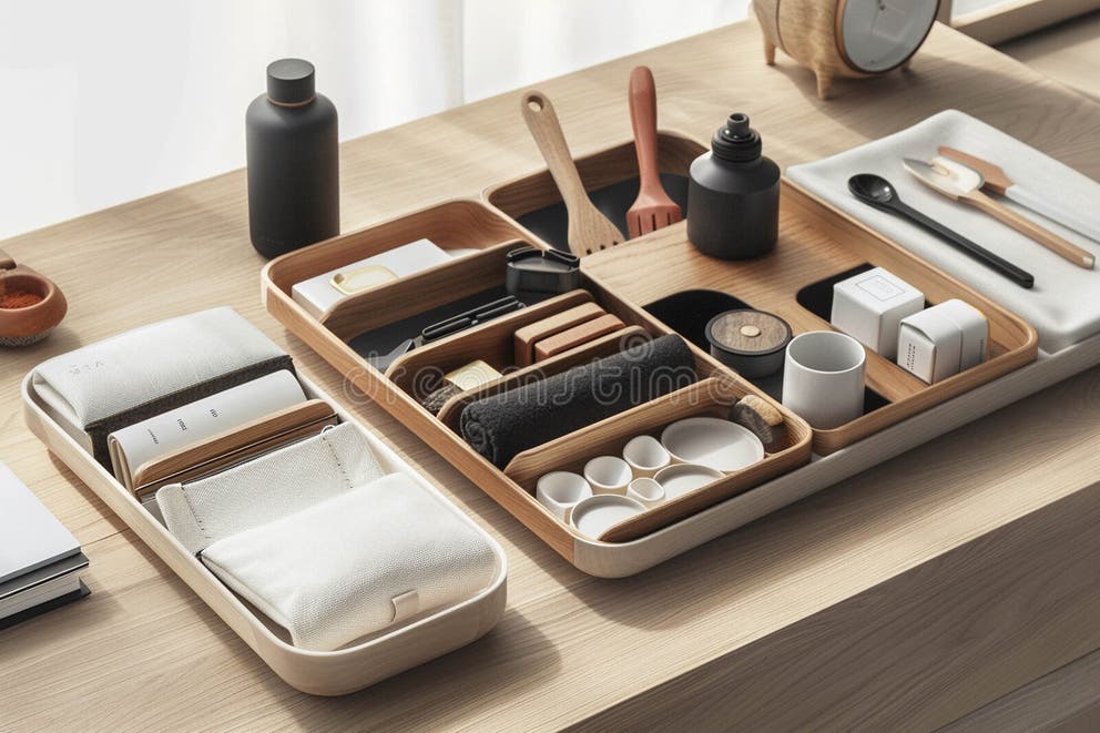 Photo of an Organizer for Things, Which is a Stylish and Functional ...