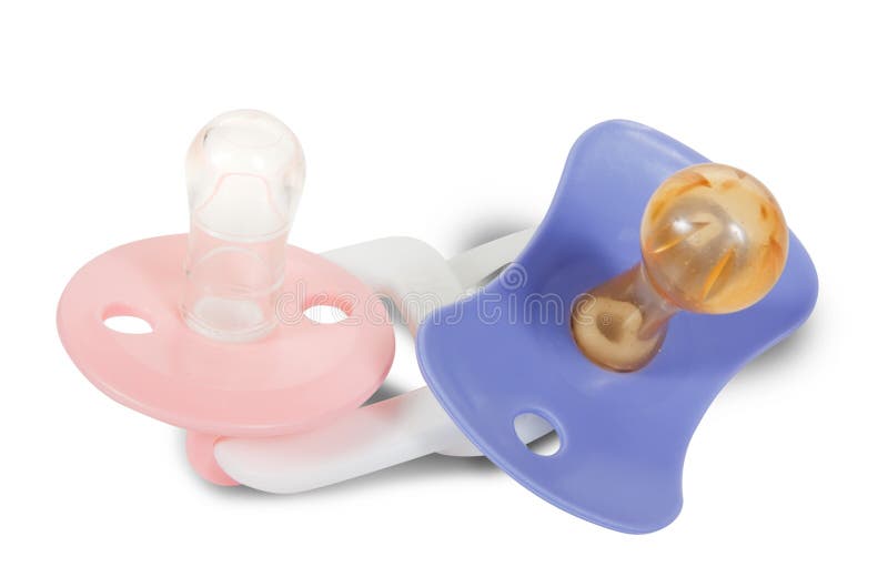 Different Types of Pacifiers Stock Photo - Image of teething, nipple ...