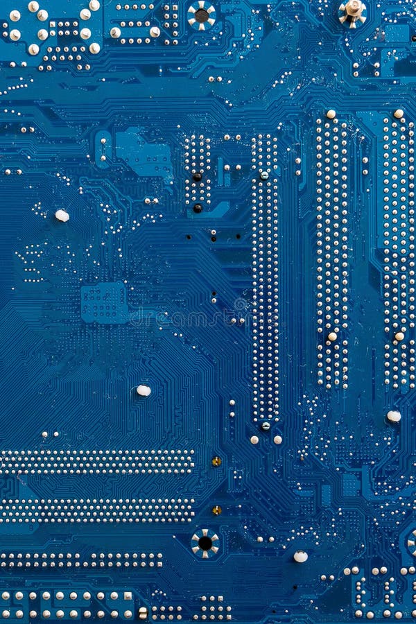 Computer Technologies and Details of Personal Computers. Stock Image ...