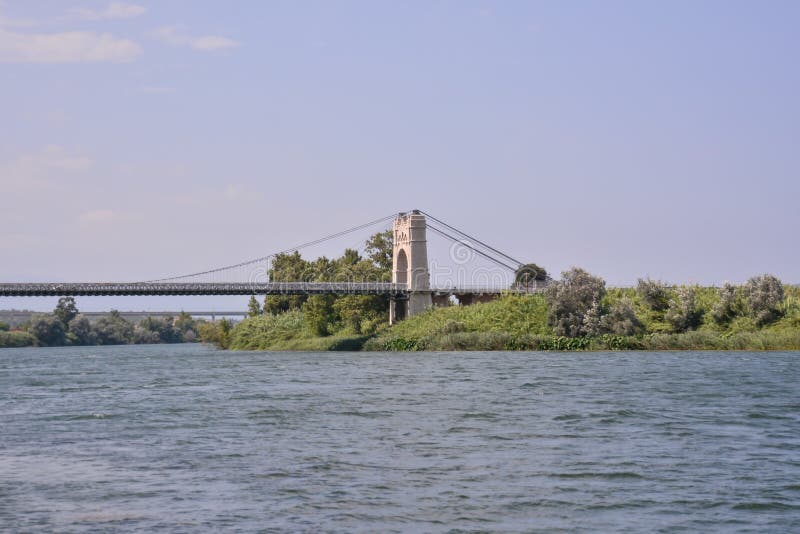 Ebro River in Spain stock image. Image of spanish, european - 123618703