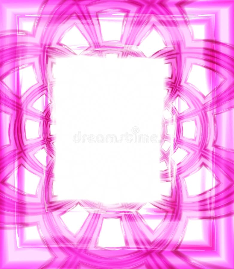 Photo Picture Frame Hot Pink Stock Photo - Image of borders, design ...