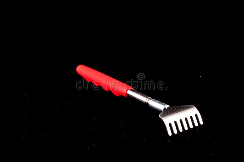 Metallic Rake Tool stock photo. Image of hand, tool - 261470358