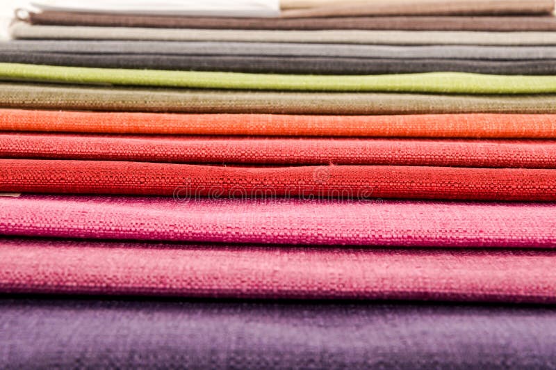 Samples of colored cloth stock photo. Image of cloth - 120953074