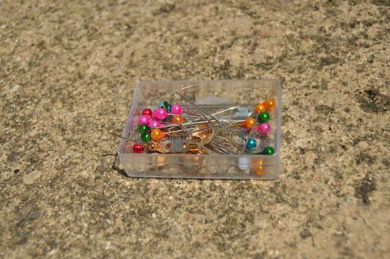 Photo of a Pile of Colorful Safety Pins Stock Image - Image of bubble ...