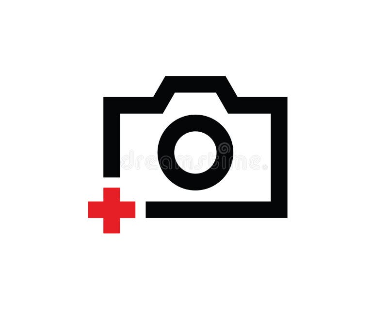Photo Plus Logo Template Design Vector, Emblem, Design Concept ...
